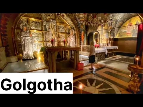 GOLGOTHA is the Place Where Jesus Was Crucified. JERUSALEM.The Holy ...