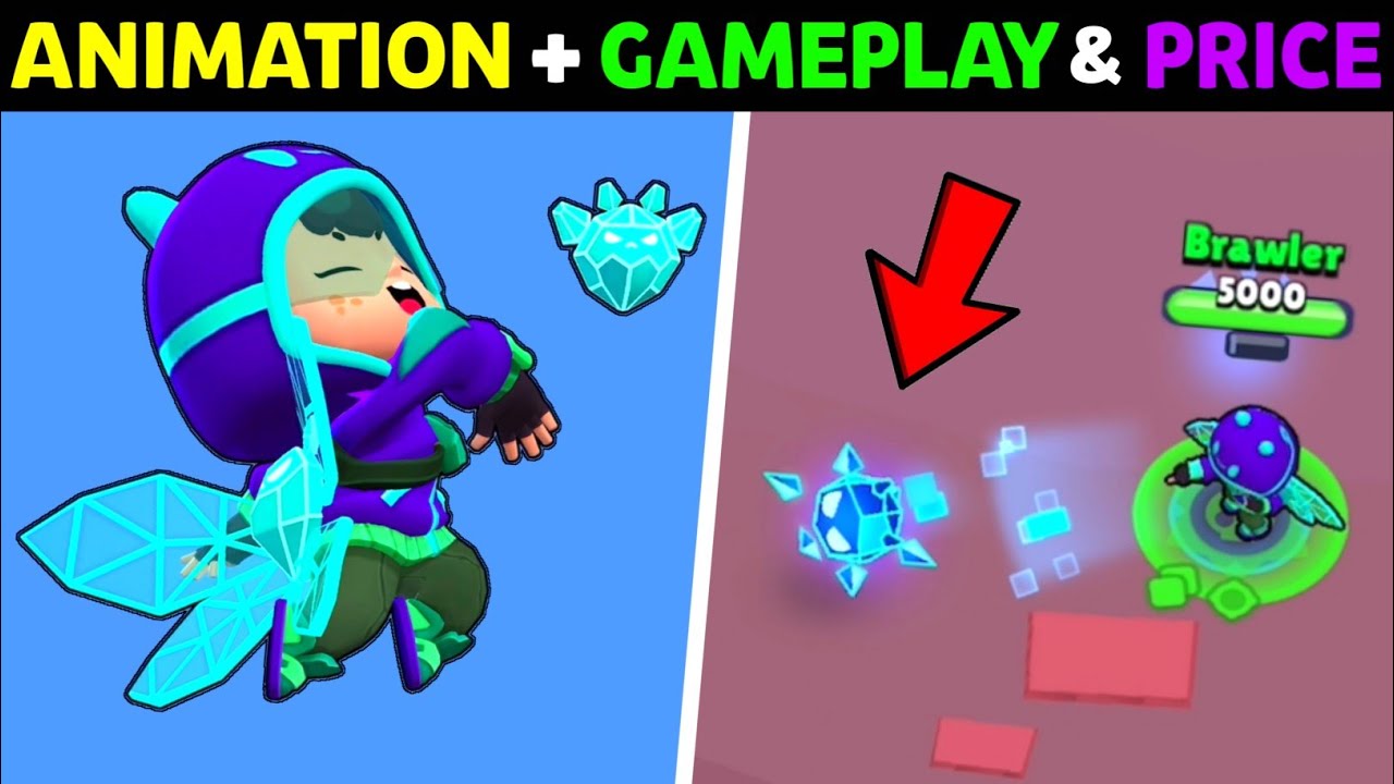 BRAWL STARS BEA BYTE GAMEPLAY, ANIMATION, COST & PIN - YouTube