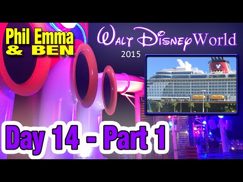 Walt Disney World Vacation 2015 - Day 14 - (1 of 2) - The Disney Dream