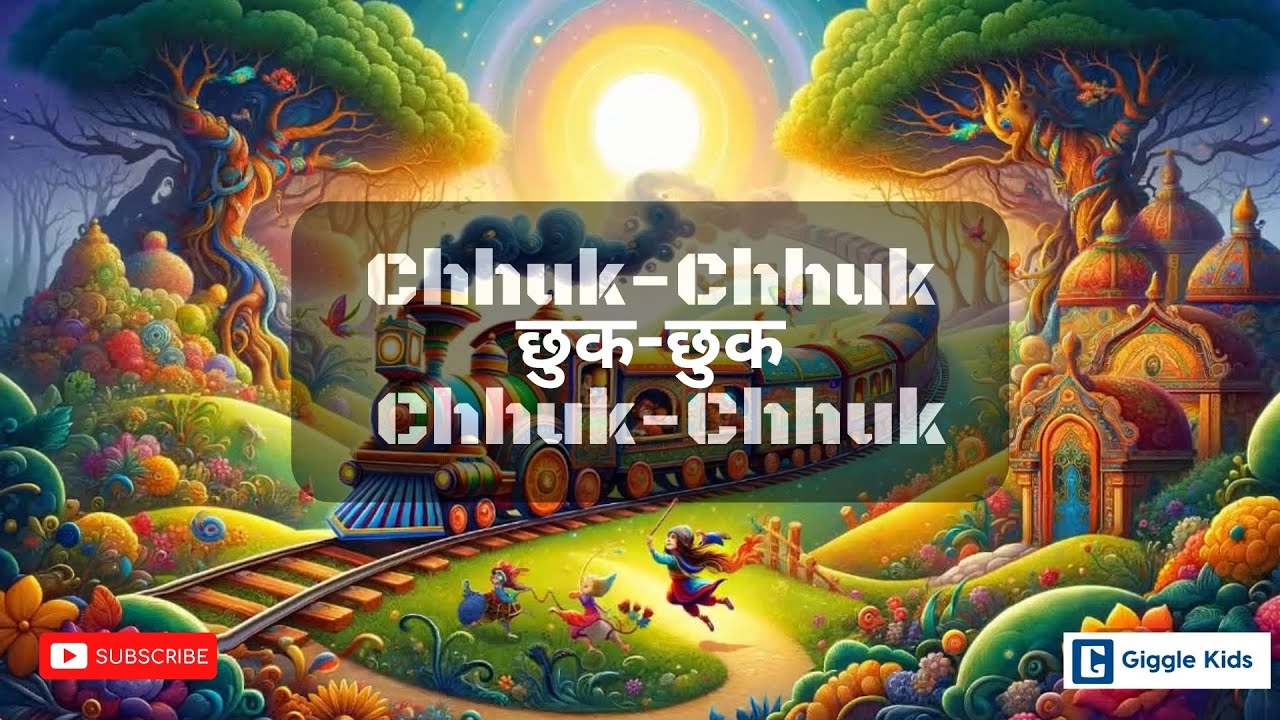 Chhuk-Chhuk: Hindi Rhymes | Sing Alongs |Toddler Reading | Train Song ...