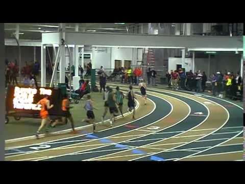 First indoor race 1600m run 2014 (JDL Fast Track) - YouTube