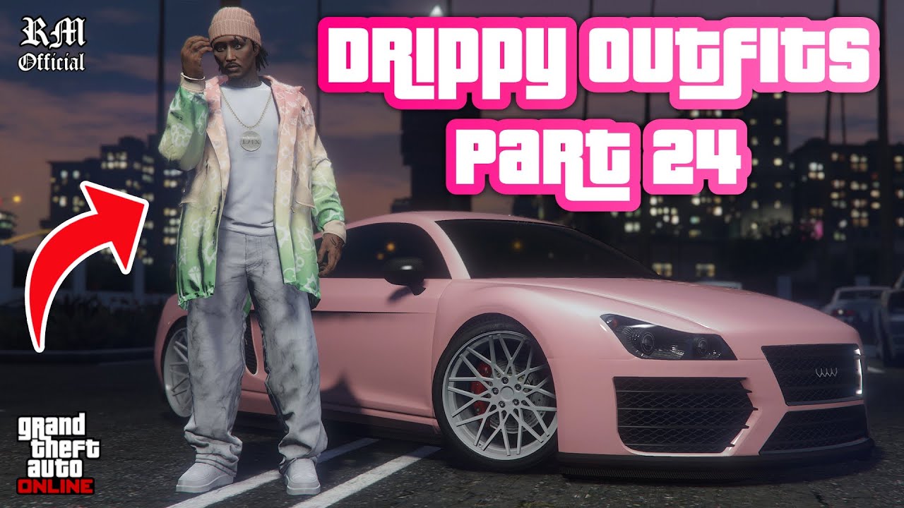 DRIPPY GTA 5 OUTFITS PART 24🔥 | TUTORIAL (7 Outifts) - YouTube