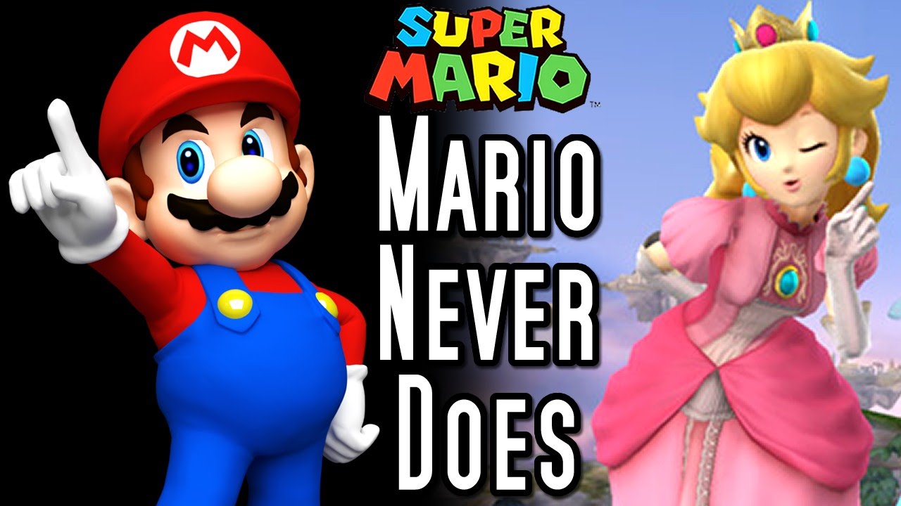 Super Mario - TOP 5 THINGS Mario NEVER Does - YouTube