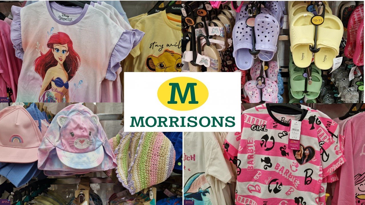Morrison's Store Girls Summer Clothes Short/Sandal/Socks/T Shirt/Hat ...