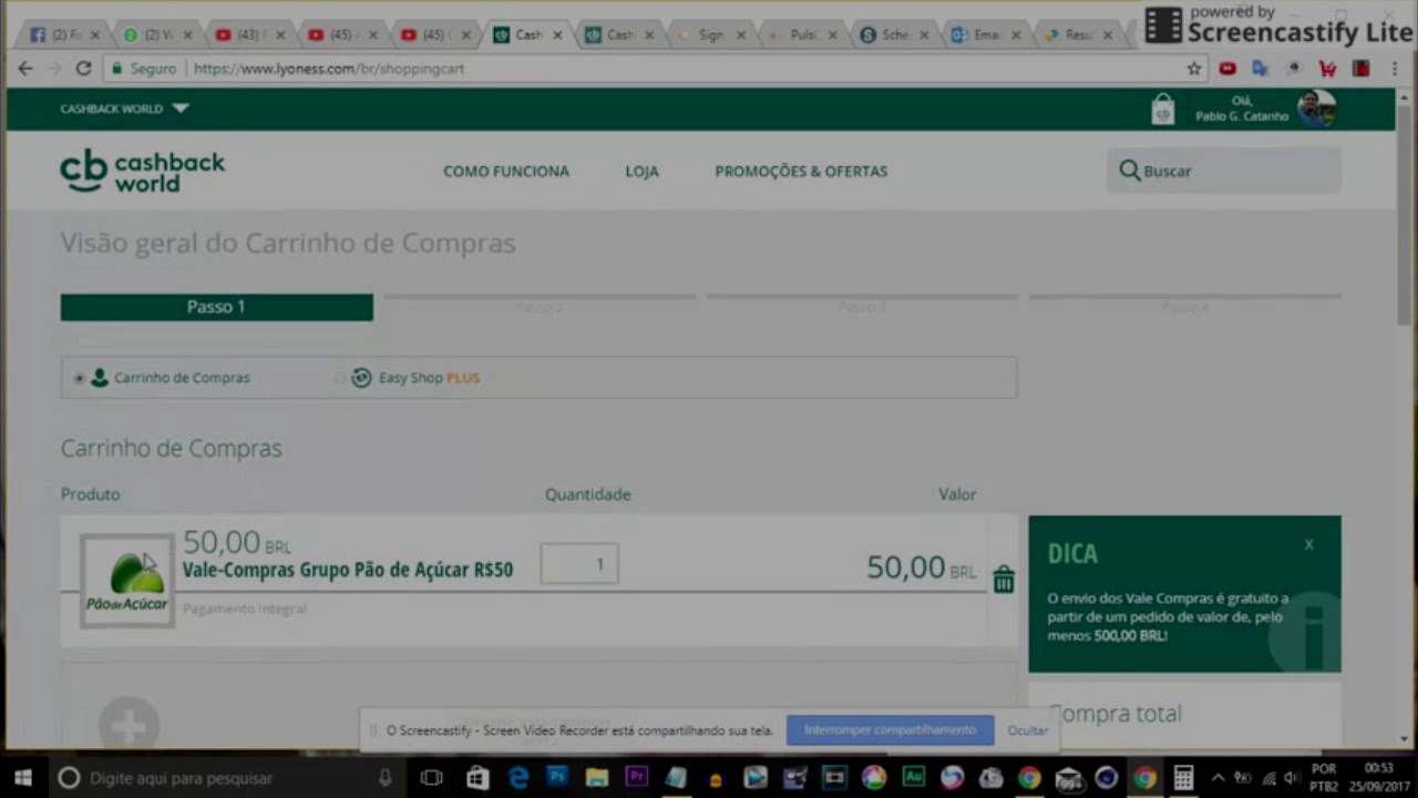 SOLICITANDO CARTÃO MULTICASH - YouTube
