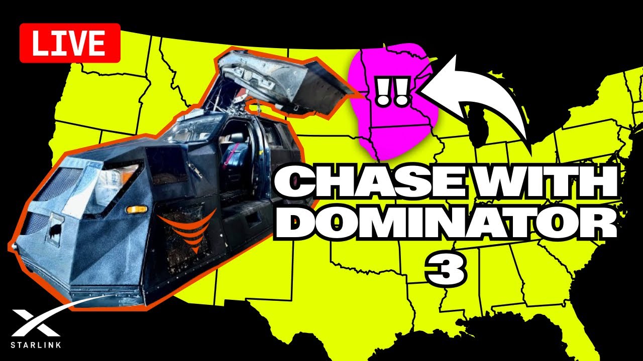 DOMINATOR 3 Tornado Intercept Mode in Minnesota! - YouTube