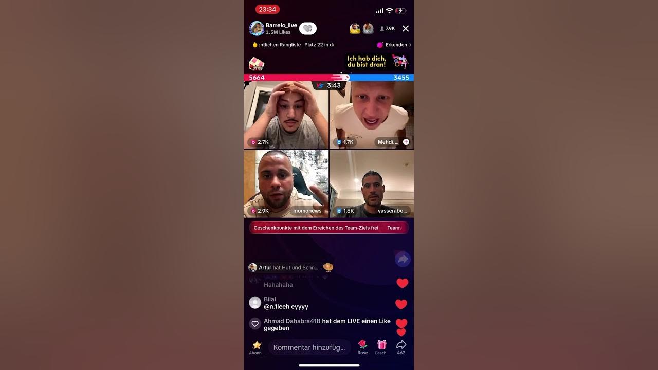 Barello Mehdi schreit😂 HotCHiP😂 - kein Fitna - YouTube