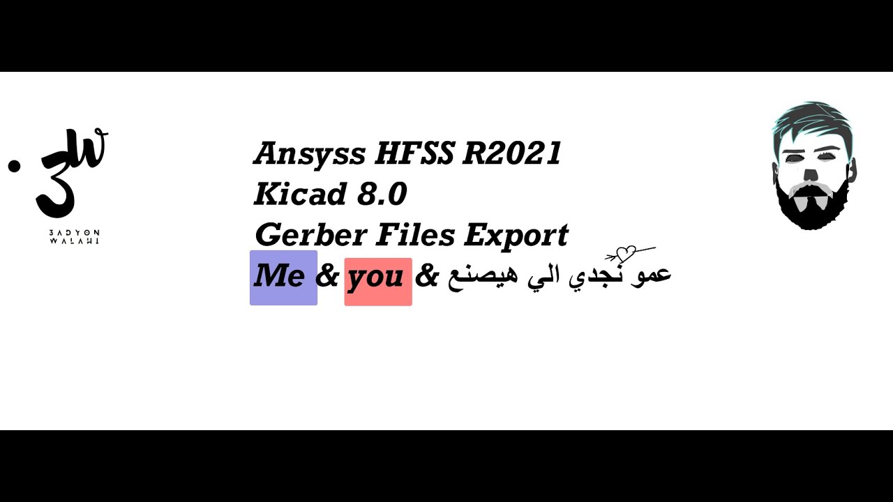 How to Export Your Own Gerber file from ANSYSS HFSS using Kicad 8.0 ...