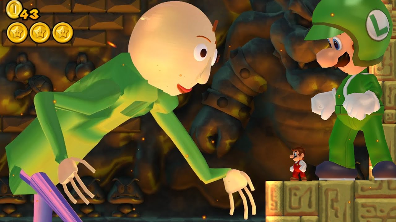 Paper Mario Evil Luigi