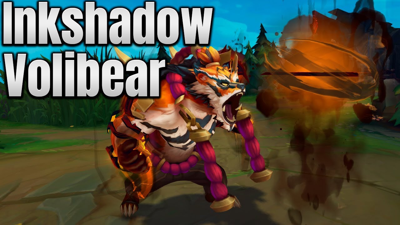 Inkshadow Volibear - Volibear tinta sombría . Skin Preview l League of ...