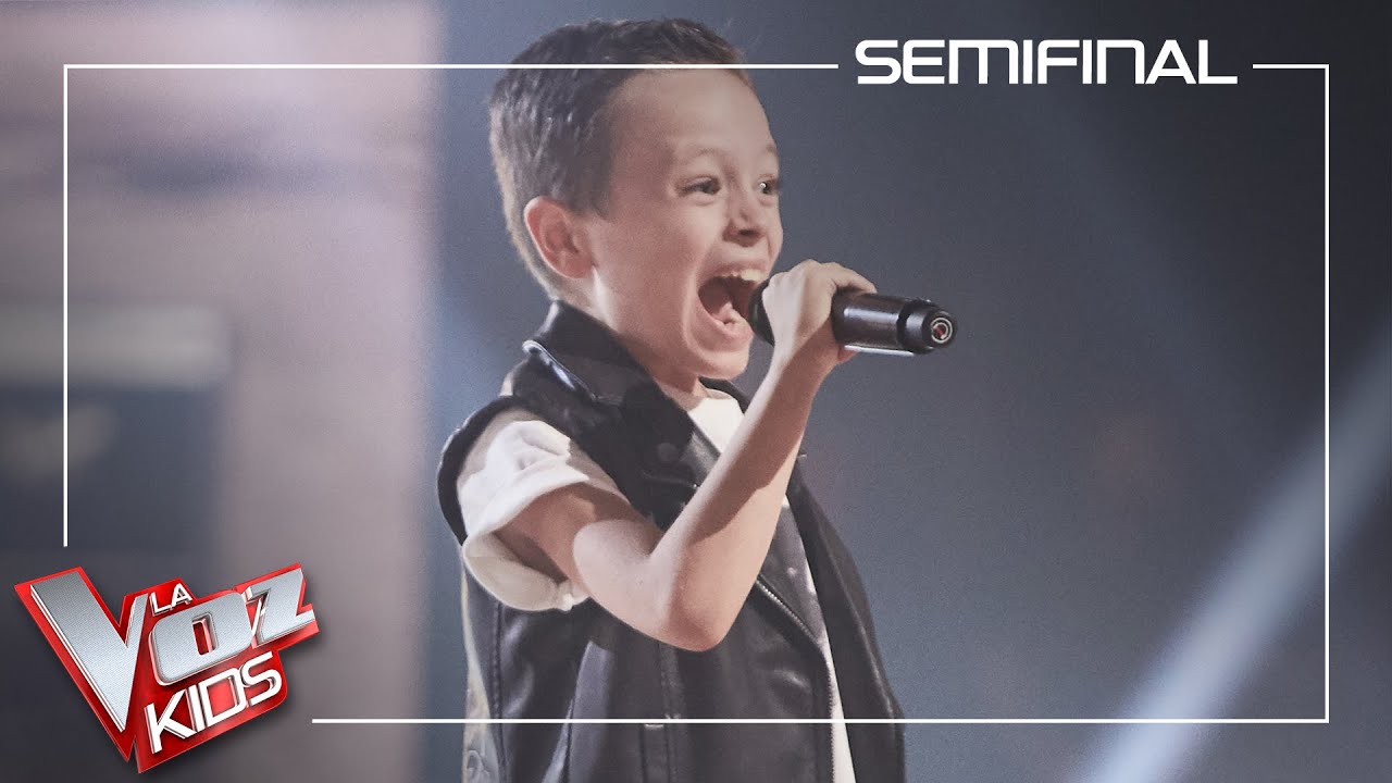 Jesús del Río - Back in black | Semifinal | The Voice Kids Antena 3 ...
