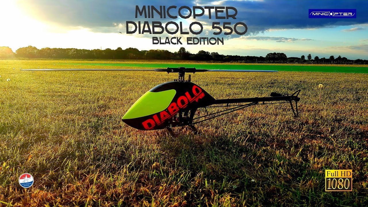 Minicopter Diabolo 550 BE - 22.11.2020 - YouTube