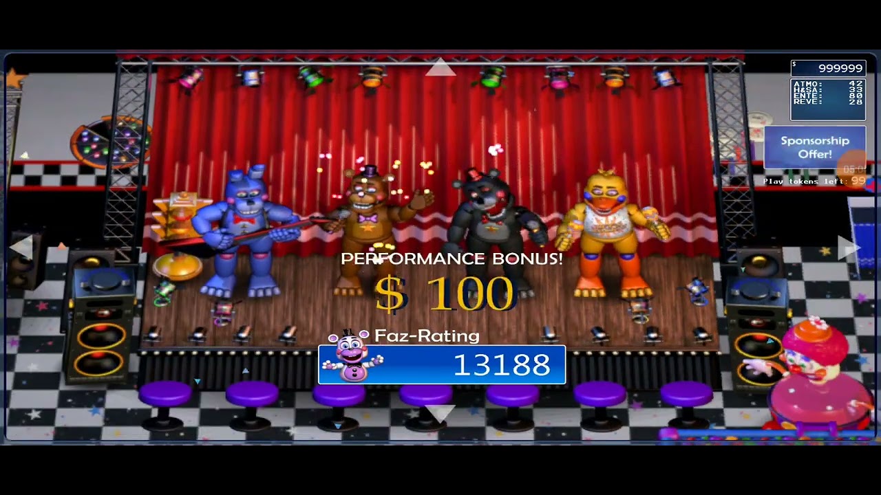 FNaF 6 pizzeria simulator noches 1-2-3 - YouTube