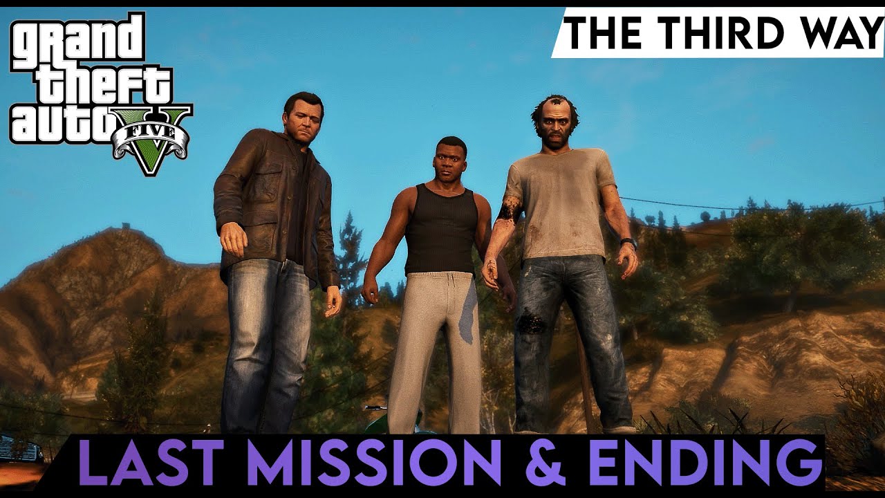 GTA 5 Last Mission: Choosing the Perfect Ending | ASUS TUF f15 - YouTube