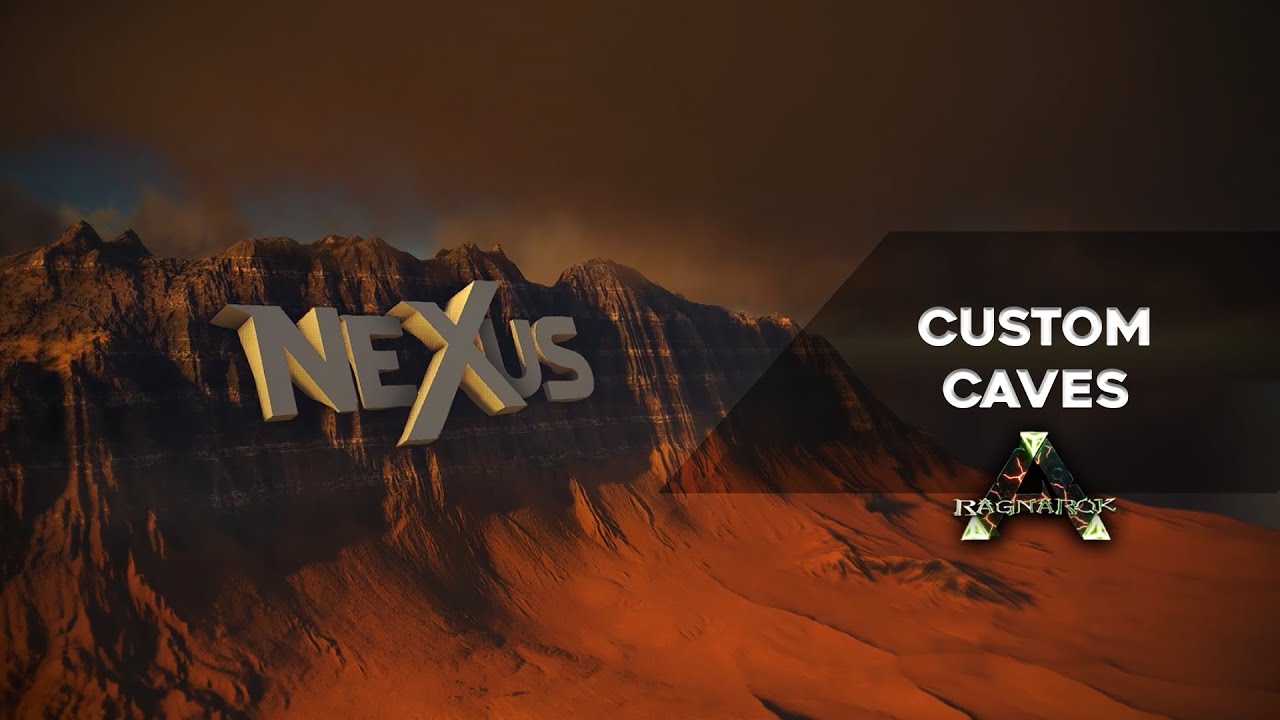 Ark Survival Evolved Nexus Custom PVP Caves Preview - YouTube