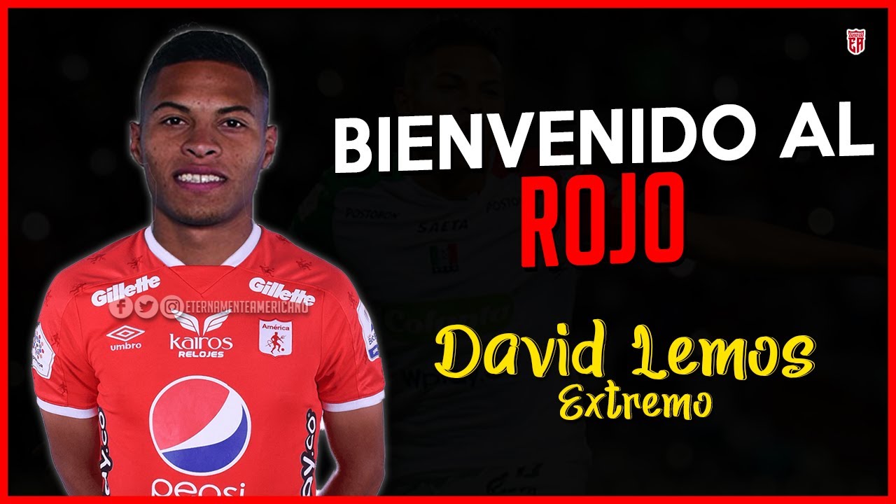 FICHAJES AMÉRICA DE CALI 2021: DAVID LEMOS ES NUEVO JUGADOR DEL ROJO ...