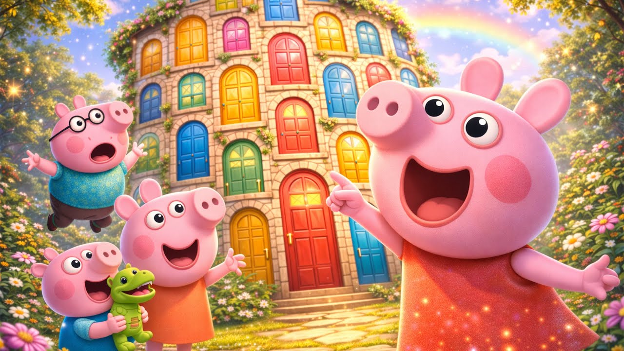 Peppa Pig & The House With 100 Doors 🚪🐷 | A Magical Mystery Adventure ...