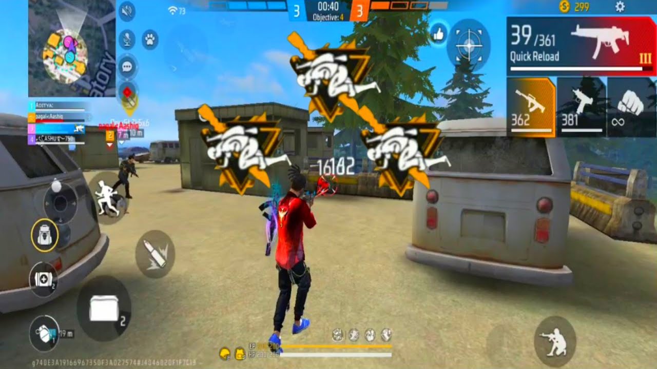 cs renk gameplay | clash squad renk | free fire gameplay | garena free ...