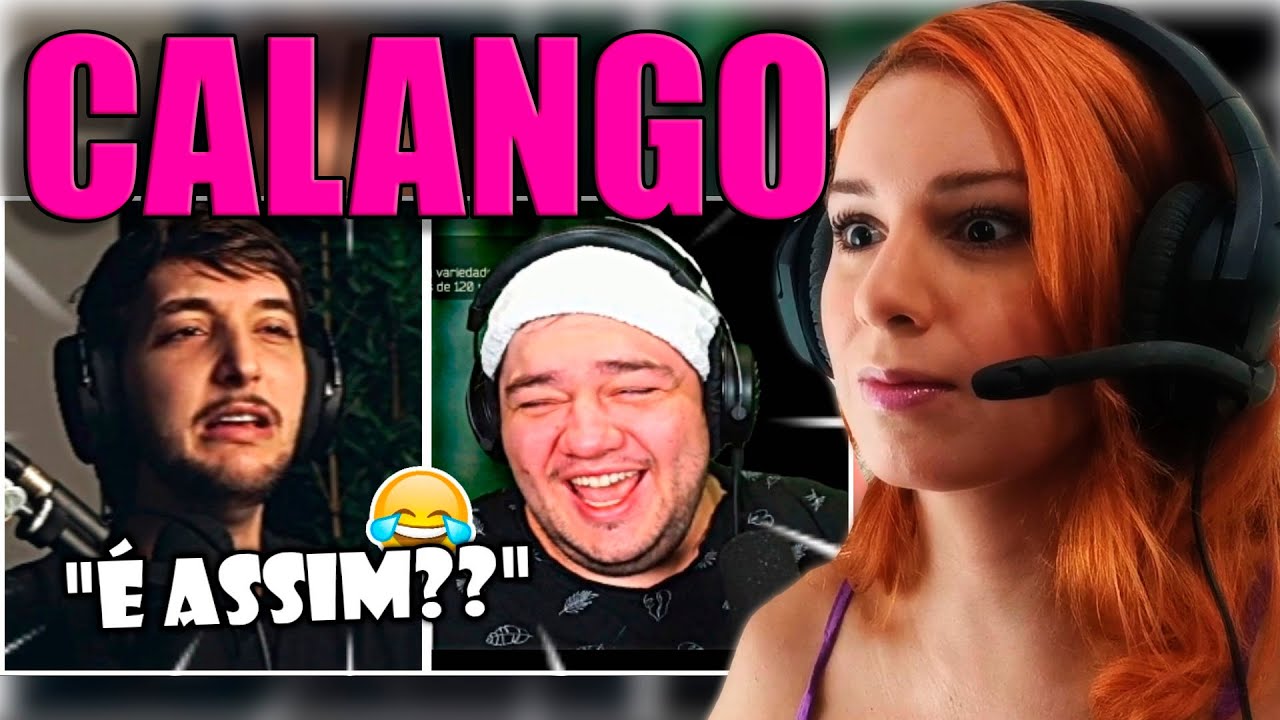 REACT - CALANGO APRENDENDO A IMITAR O BURGÃO !! - YouTube