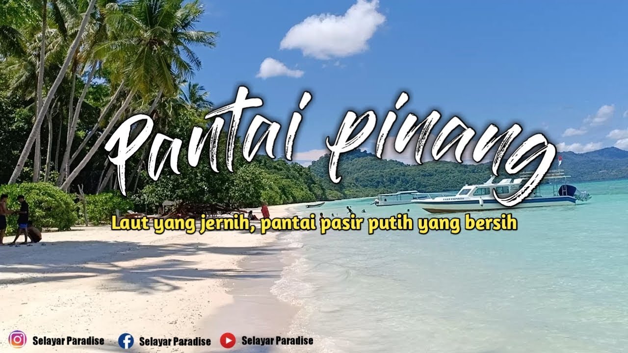 Vlog #3 - Pantai pinang selayar island sulsel - YouTube