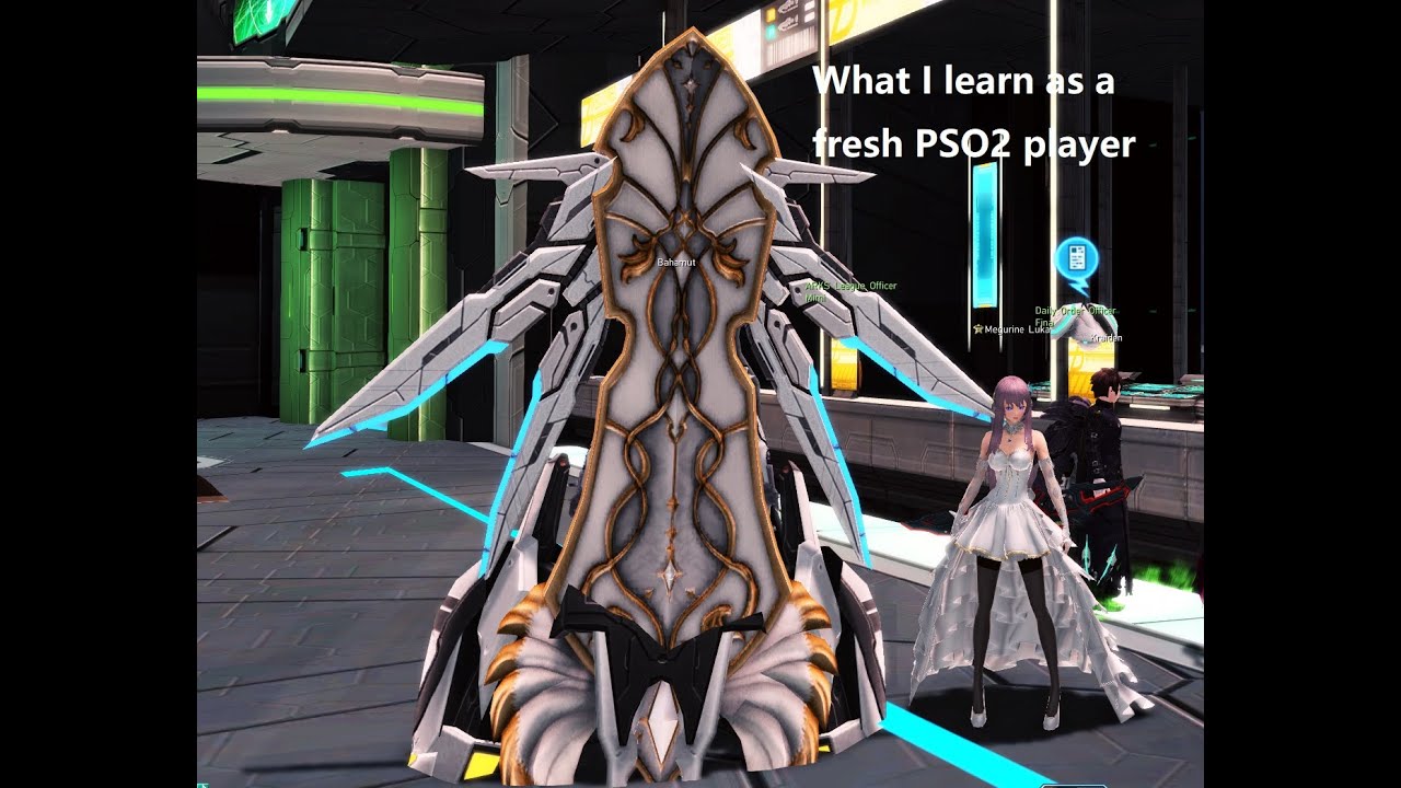 Things I learn in as fresh PSO2 NA player - Let's play PSO2 NA! - YouTube