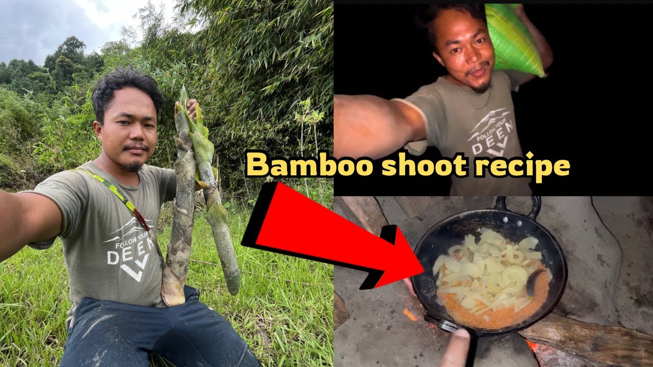 How We Cooking Bamboo Shoot || Simple Recipe - YouTube