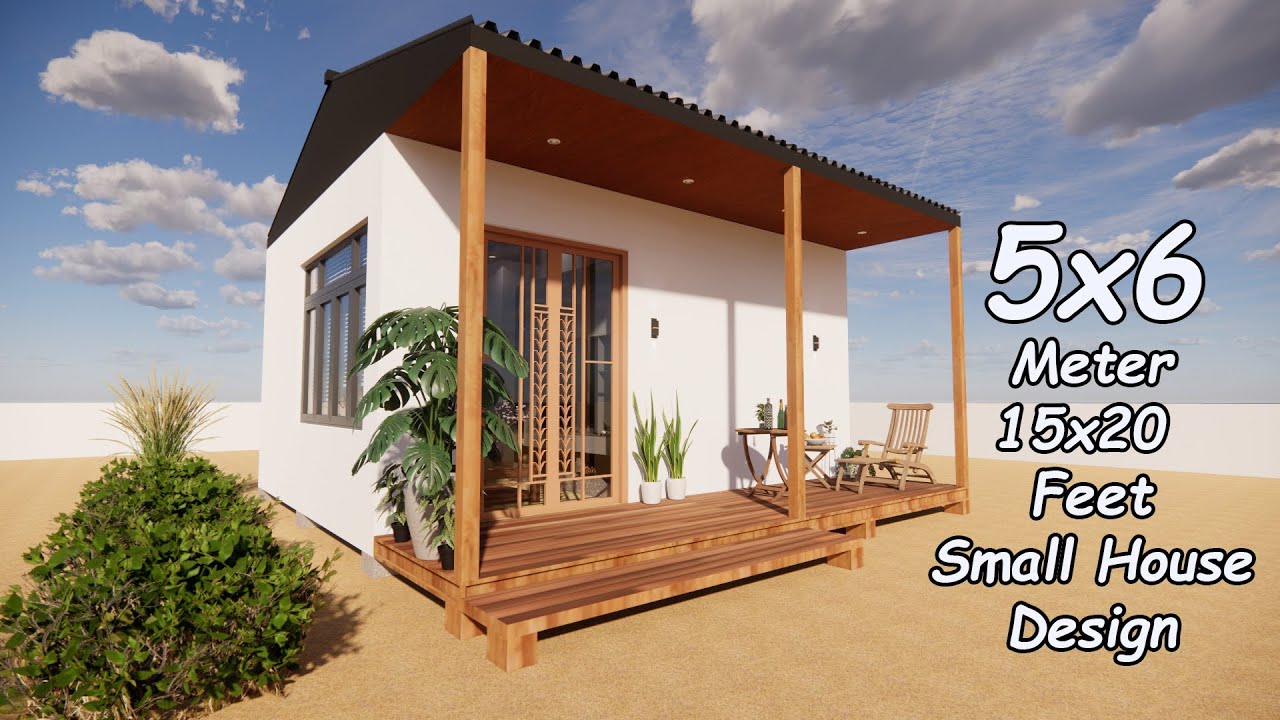 Tiny House Plans 5x6 Meter | Small House Design 16x20 Feet - YouTube