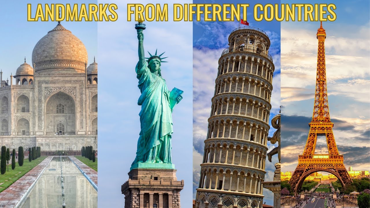 Landmark From Different Countries - YouTube
