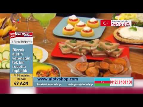 Pro chef 11 parca dograyici robotu 49 azn