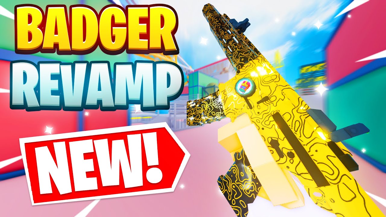 The NEW Honey Badger Revamp in Bad Business!! (Roblox) - YouTube