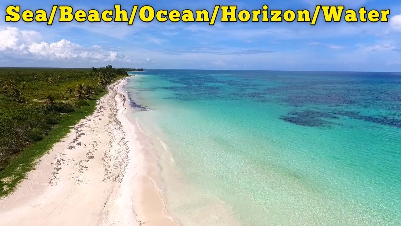 Sea Beach No Copyright Video Footage | Royalty Free Background Video ...