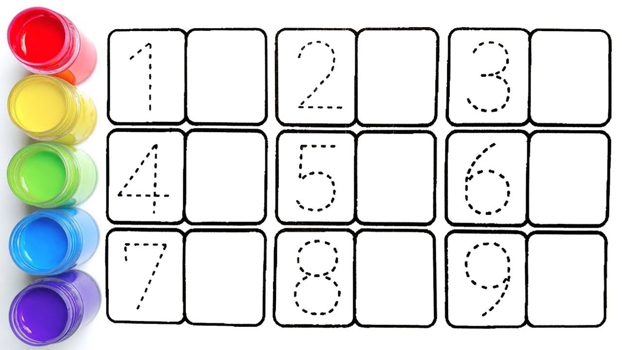 One two three , learn to count, 1 to 100 counting, 1 to 100, 123 ...