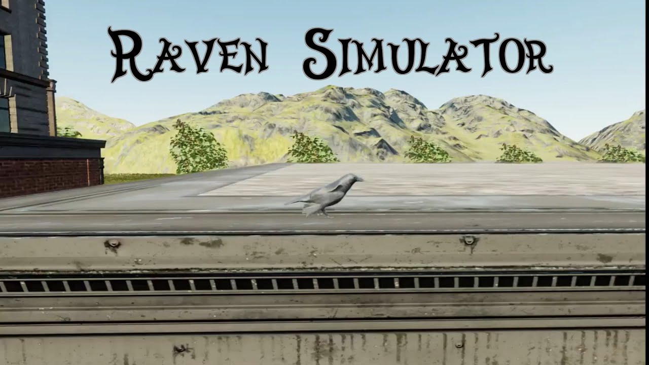 今だッ、俺は鳥になるッ！【Raven Simulator】 - YouTube