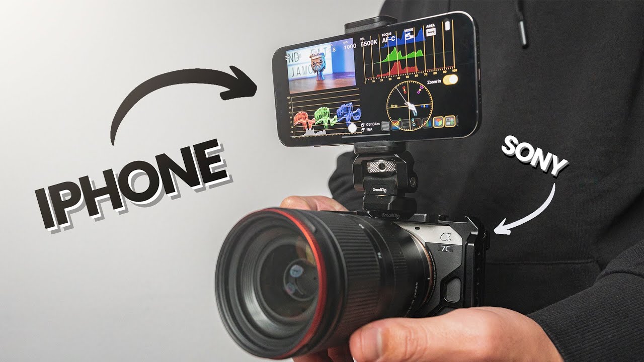 Convierte tu IPHONE en el MONITOR PERFECTO para CÁMARAS Sony!! - YouTube