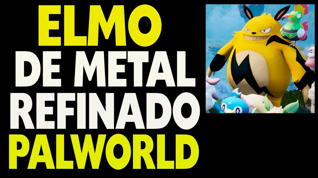 Como Fazer Elmo de Metal Refiado - Palworld - YouTube