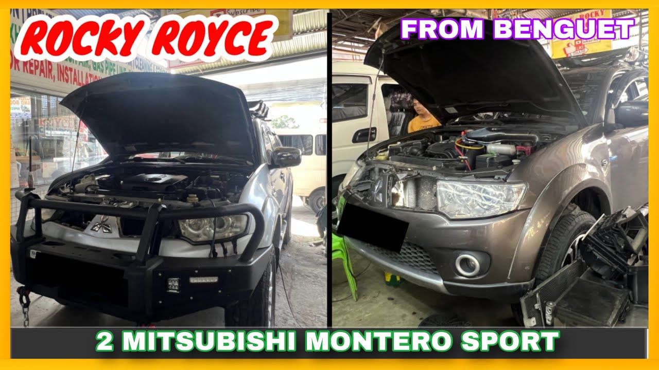 DALAWANG MITSUBISHI MONTERO ANG NAG PAGAWA KAY ROCKY ROYCE SA ISANG ...