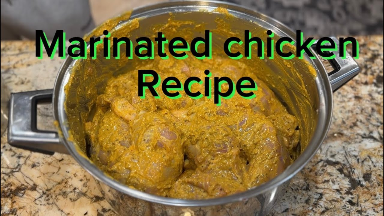 Best chicken marination Recipe - YouTube