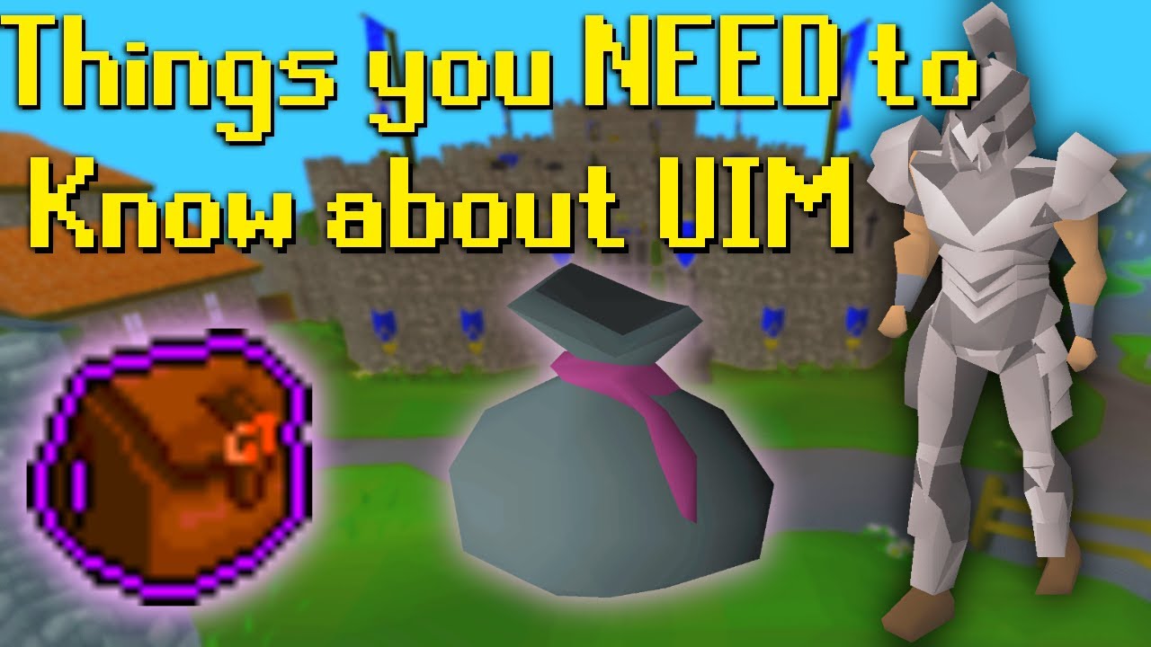 [OSRS] 5 Things You Should Know About UIM - YouTube