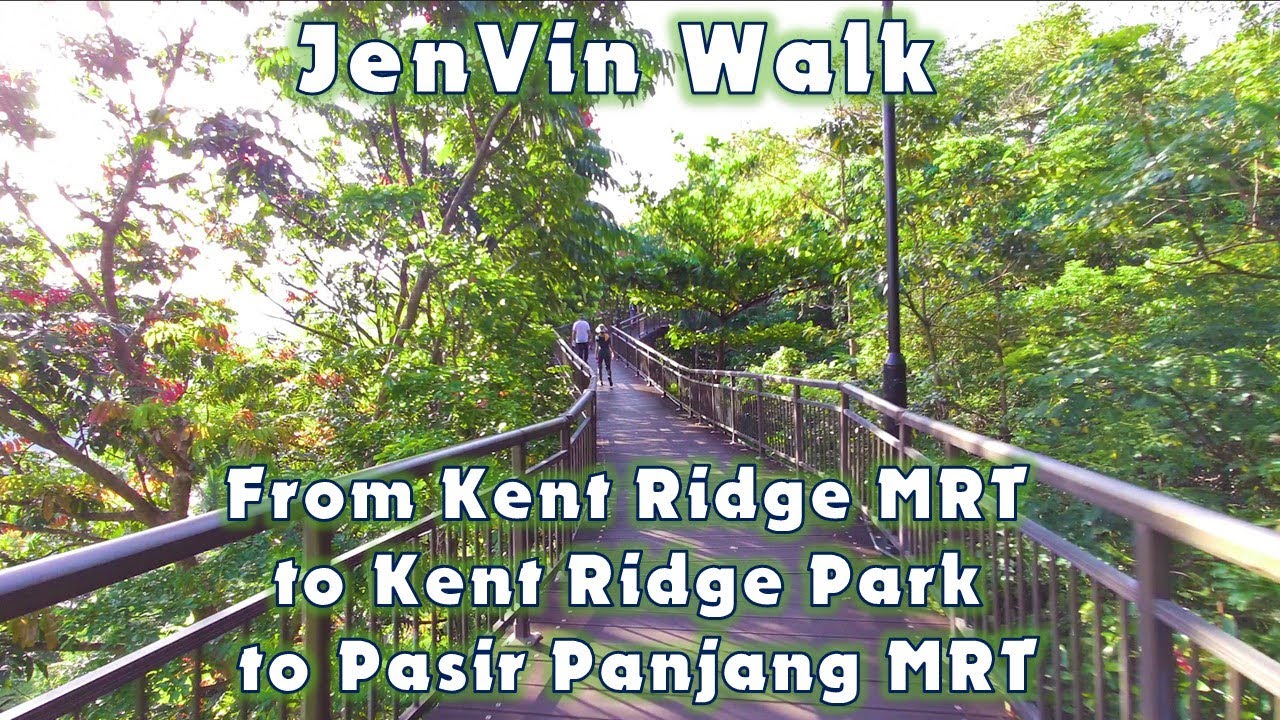 [4K] Walking from Kent Ridge MRT to Kent Ridge Park to Pasir Panjang ...