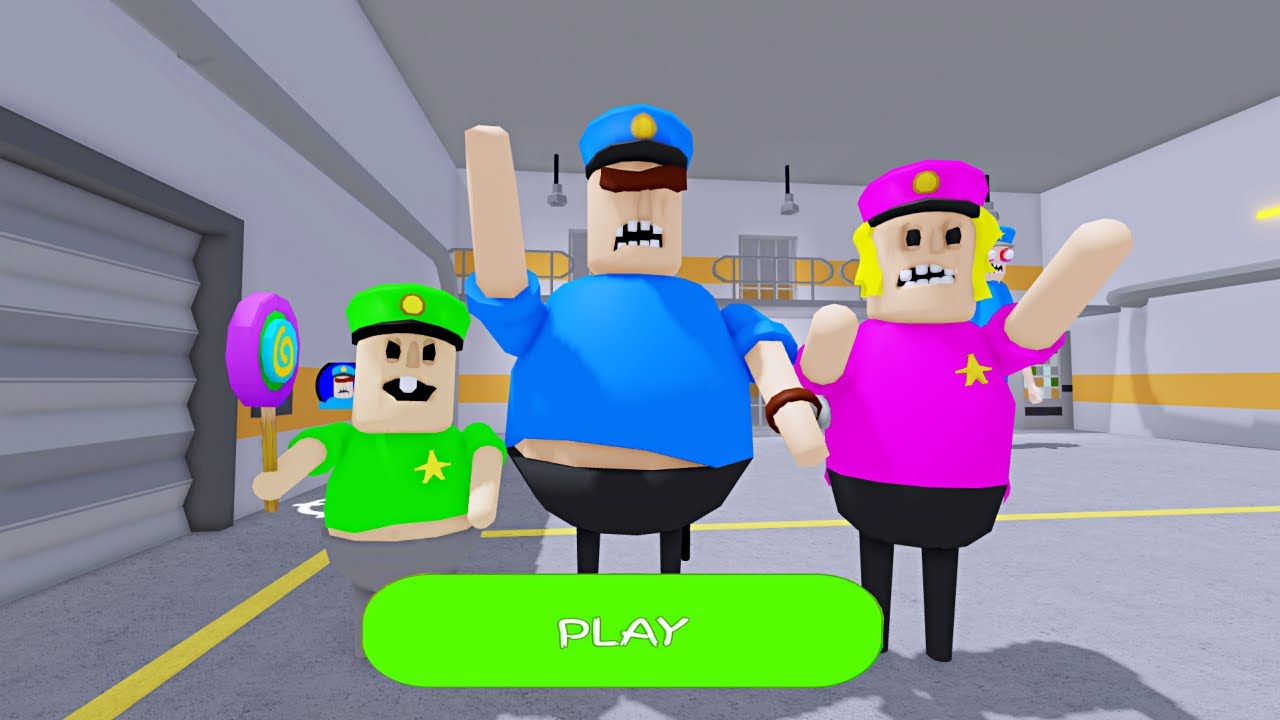 Police Family Escape (Scary Obby) ROBLOX #roblox #obby - YouTube
