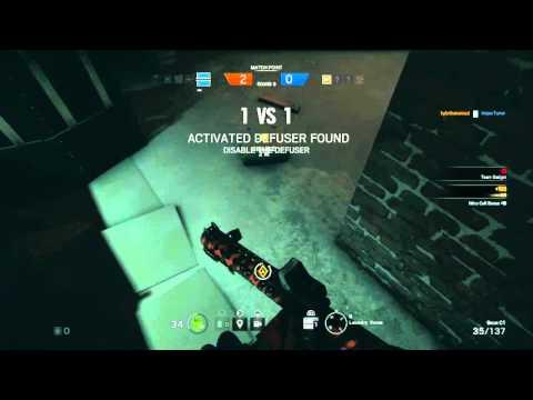 Tom Clancy's Rainbow Six® Siege Awesome Defuse - YouTube