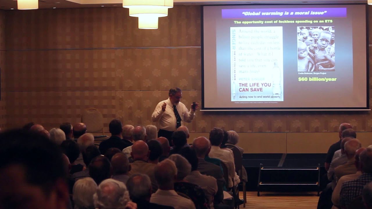 Professor Bob Carter speaks at the IPA's Climate Change: The Facts 2014 ...