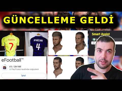 GÜNCELLEME GELDİ 🔥 GÜNÜN İLK HABERLERİ (EFOOTBALL 2026 MOBİLE PS PC)