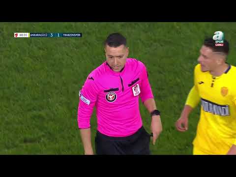 Ankaragücü - Trabzonspor Maçında Gerginlik!