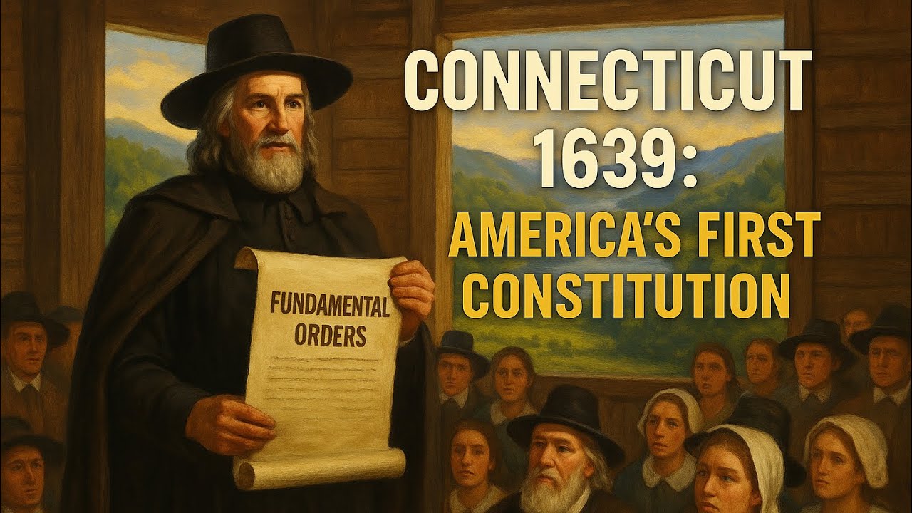 The Founding of Connecticut and the Fundamental Orders (1636–1639 ...