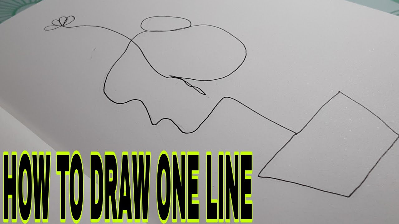 ONE LINE DRAWING CHALLENGE | EASY DRAWING | STEP BY STEP #short - YouTube
