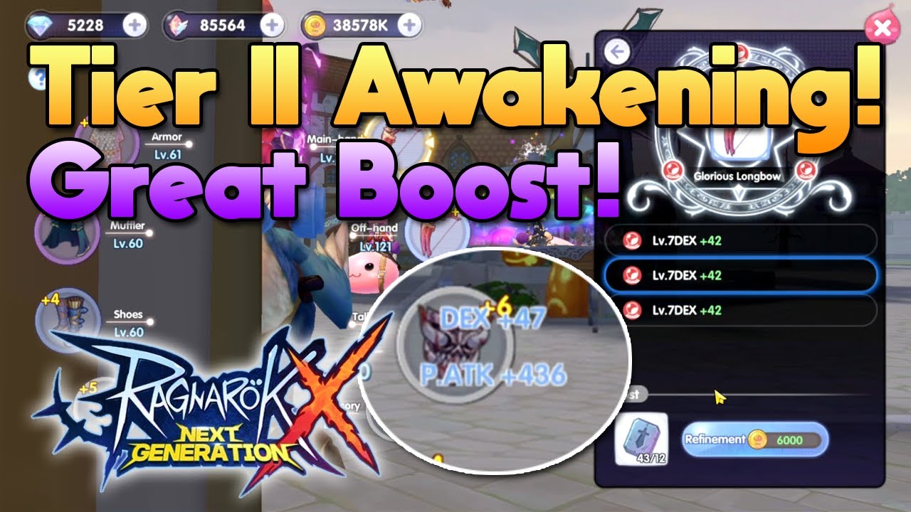 Tier II Enchant Awakening, Here's How Much Stat I Got [ROX] - YouTube