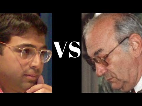 Viswanathan Anand Vs Viktor Korchnoi | Paris Immopar Rapid 1991 #anand ...