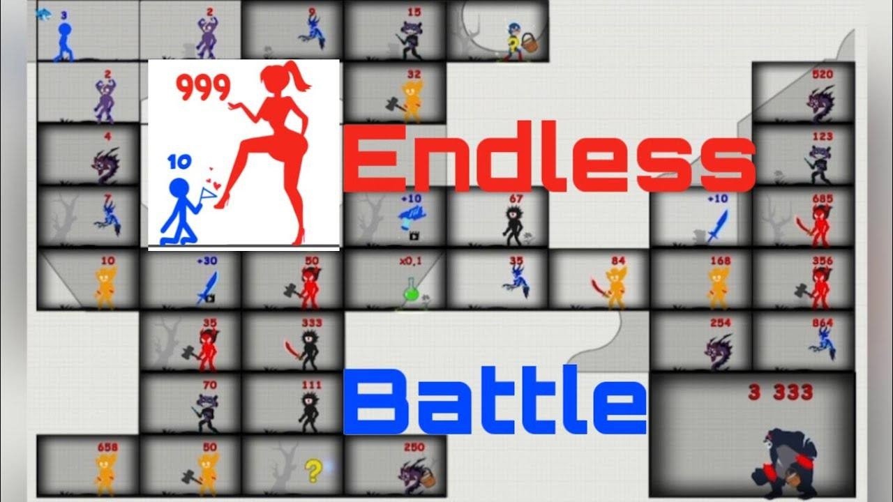 Stick Fight Endless Battle Mobile Game Level 43 | Stickman Defense ...