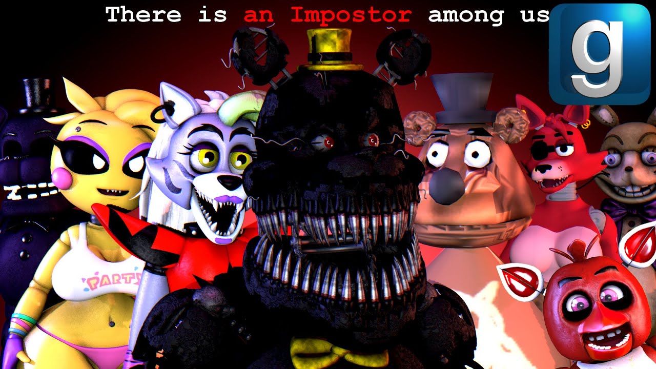 Gmod FNAF | FNAF In Among Us! [Part 7] - YouTube